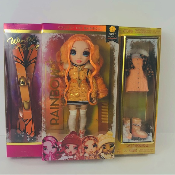 MGA Entertainment | Toys | Rainbow High Doll Set Winter Break Poppy ...